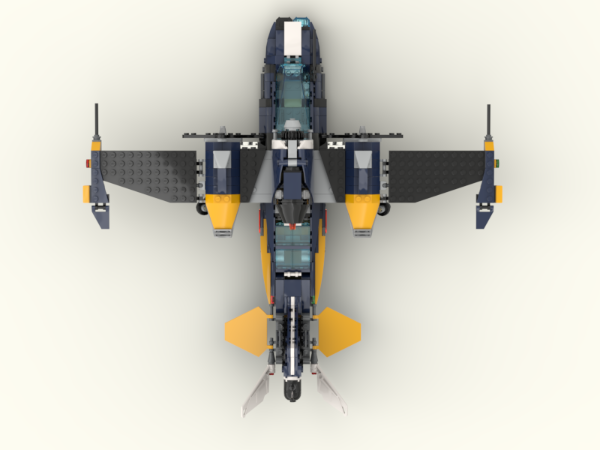 LEGO MOC Flying Boat by Space_badger | Rebrickable - Build with LEGO