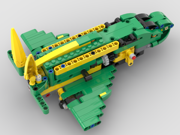 LEGO MOC-176552 Jet Plane by Raptor9889 | Rebrickable - Build with LEGO