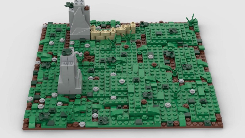 LEGO MOC-218423 Rocks Battle Plate by RMC1138 | Rebrickable - Build ...