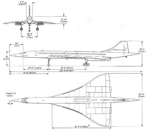 LEGO MOC Concorde by Brick_Lizard | Rebrickable - Build with LEGO