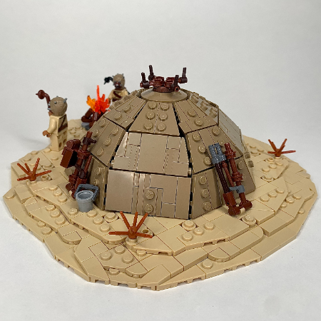 LEGO MOC Urtya v2 - Tusken Raider Village/ Camp by The_Minikit_Guy ...