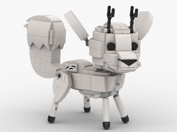 LEGO MOC Twig the Deerfox from Hilda by alanwaken | Rebrickable - Build ...