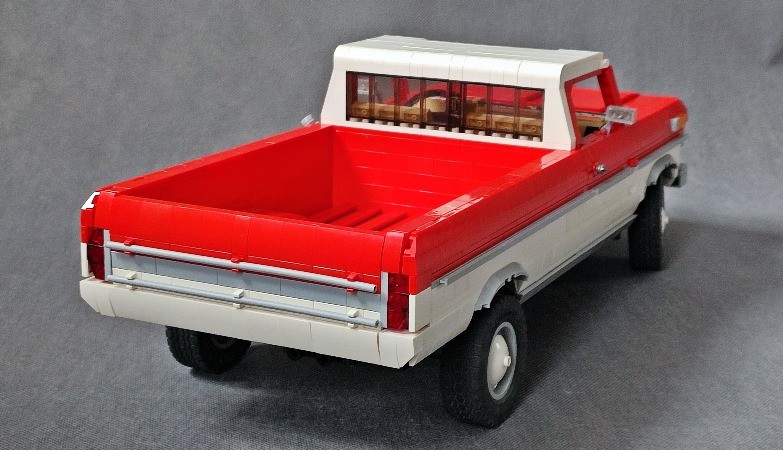 LEGO MOC Ford F100 1972 by syzygy87 | Rebrickable - Build with LEGO