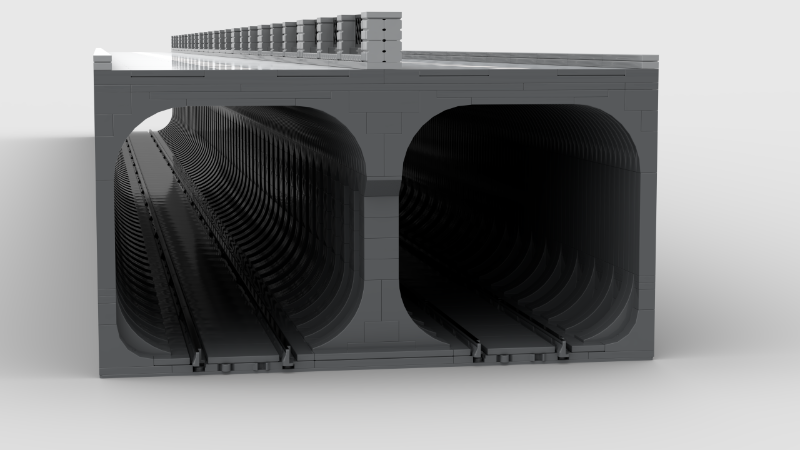 LEGO MOC Subway system with road by Quczi142 | Rebrickable - Build with ...