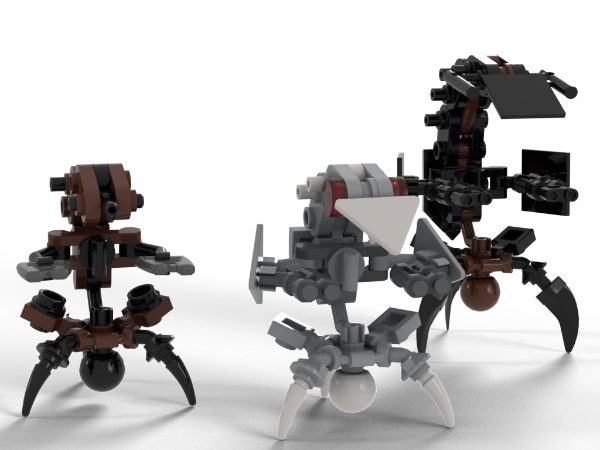 LEGO MOC Droideka Variants by Hando Fos | Rebrickable - Build with LEGO