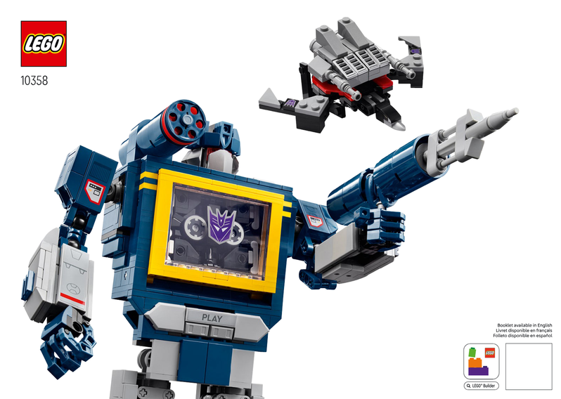 Review: 10358-1 - Transformers: Soundwave | Rebrickable - Build with LEGO