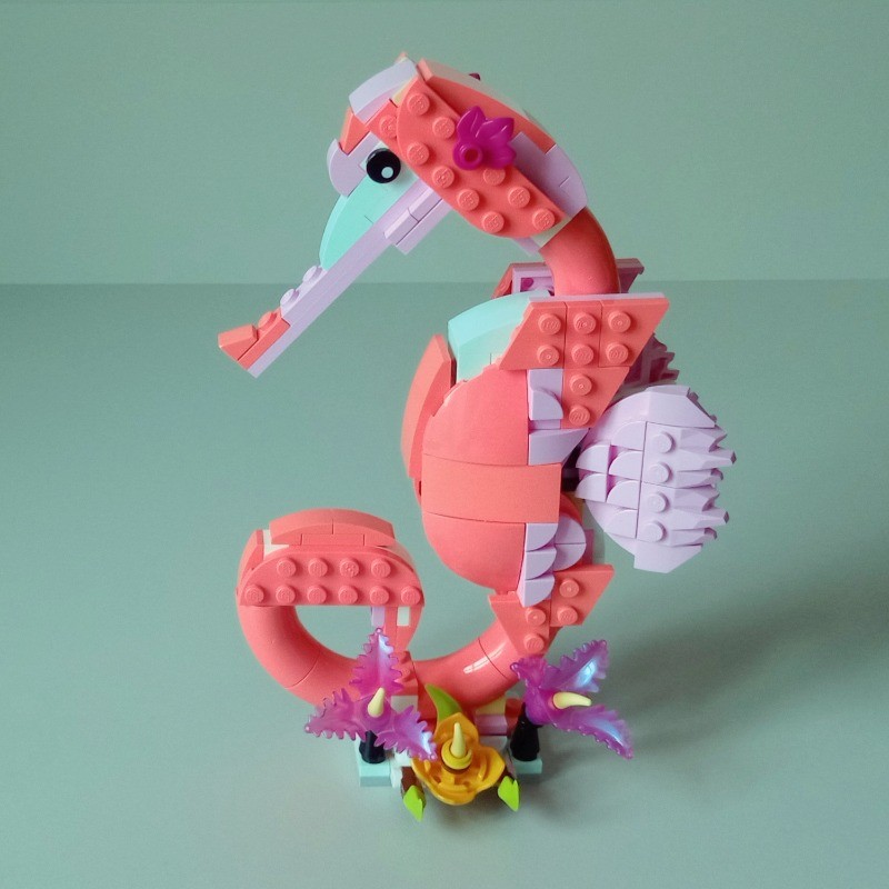 LEGO MOC-222882 31170 Seahorse by Nequmodiva | Rebrickable - Build with ...