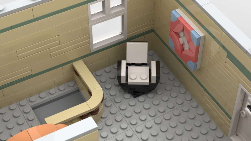 LEGO MOC Pastry shop & luxury duplex by Brickflowers | Rebrickable ...