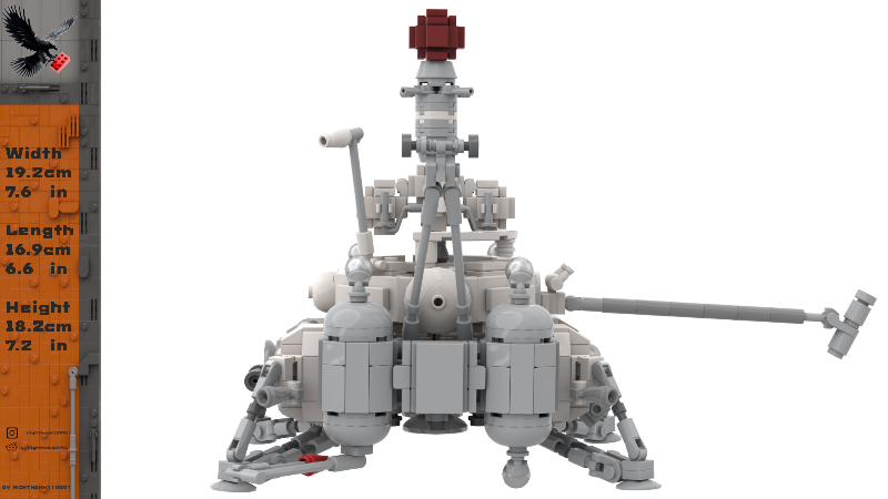 LEGO MOC Luna MSRV Collection 1:20 (Soviet Moon Sample Mission) by ...
