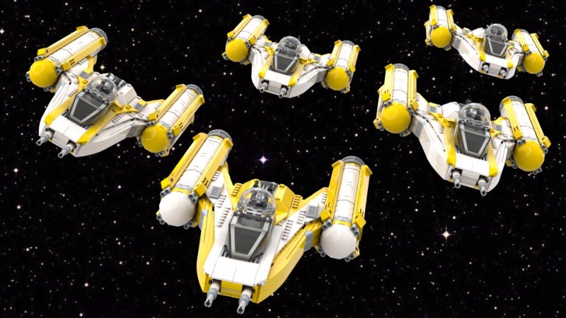 LEGO MOC Republic BTL-B Y Wing Starfighter by LeslieLee | Rebrickable ...