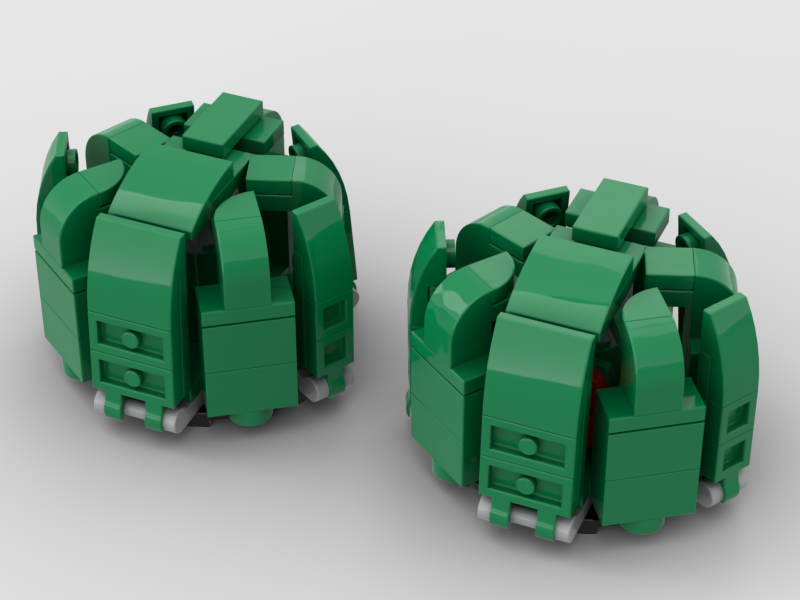 LEGO MOC Lego Legion Imperialis-Legiones Astartes Drop Pods by GargonLe ...