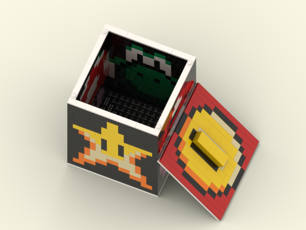 LEGO MOC Mario box by Au3s_moc_place | Rebrickable - Build with LEGO