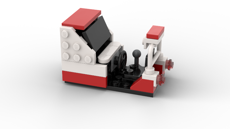 LEGO MOC Racing Arcade Game by AntOrman | Rebrickable - Build with LEGO