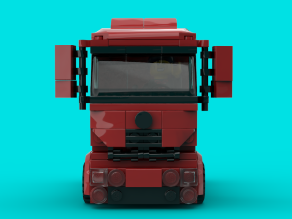 LEGO MOC-217336 Red Mercedes-Benz Actros (Lego City Version) by ...