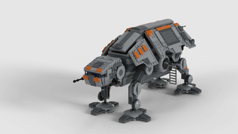 LEGO MOC Manka-Class Armored Transport by GibonTheRocket | Rebrickable ...