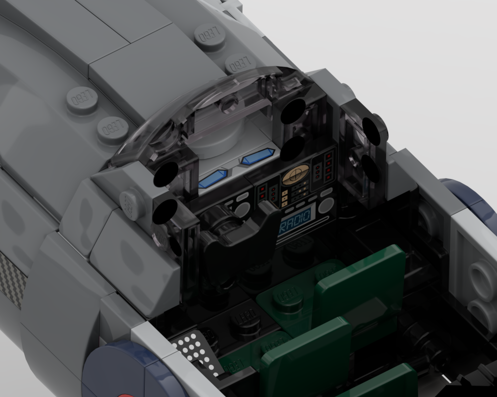 LEGO MOC-244945 Avro Vulcan by Al3xW40 | Rebrickable - Build with LEGO