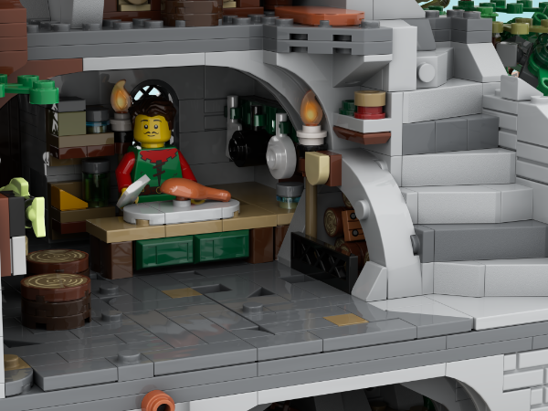 LEGO MOC THE SECRET INN by __BRICKUP__ | Rebrickable - Build with LEGO