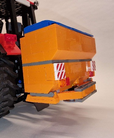 LEGO MOC THREE-POINT SALT SPREADING MACHINE by Swerix | Rebrickable ...