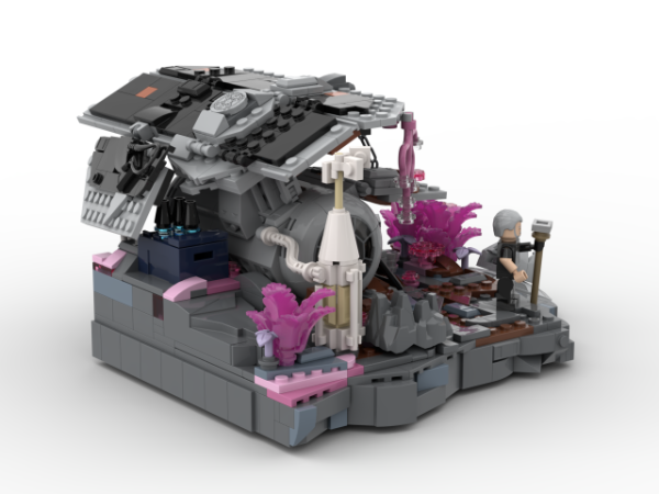 LEGO MOC Stranded TIE Pilot by Mirage_ | Rebrickable - Build with LEGO