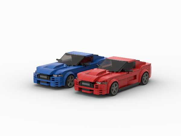 LEGO MOC Ford Mustang GT by Bapak lego | Rebrickable - Build with LEGO