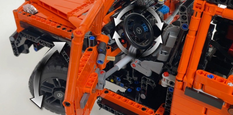 LEGO MOC 42177 Mercedes-Benz G500 PROFESSIONAL Line RC MOD for Powered ...