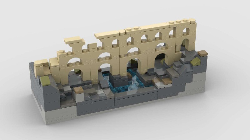 LEGO MOC-182593 Roman Aqueduct by Theodore Bricks | Rebrickable - Build ...