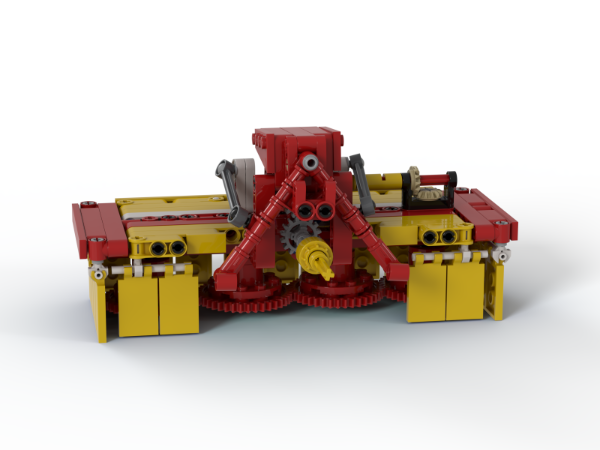 LEGO MOC Front mower by Odin_bricks | Rebrickable - Build with LEGO