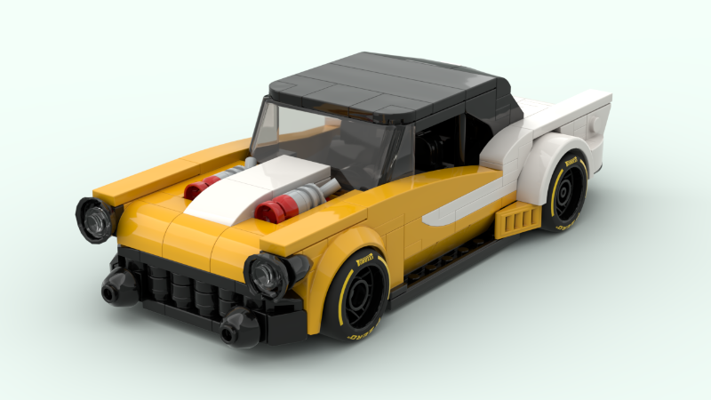 LEGO MOC-212615 Custom 57' Chevrolet Bel Air by yourbrickdesign ...