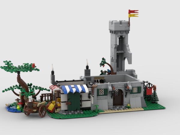 LEGO MOC-216039 Medieval Building , Alternate build of Lego 10332 by ...