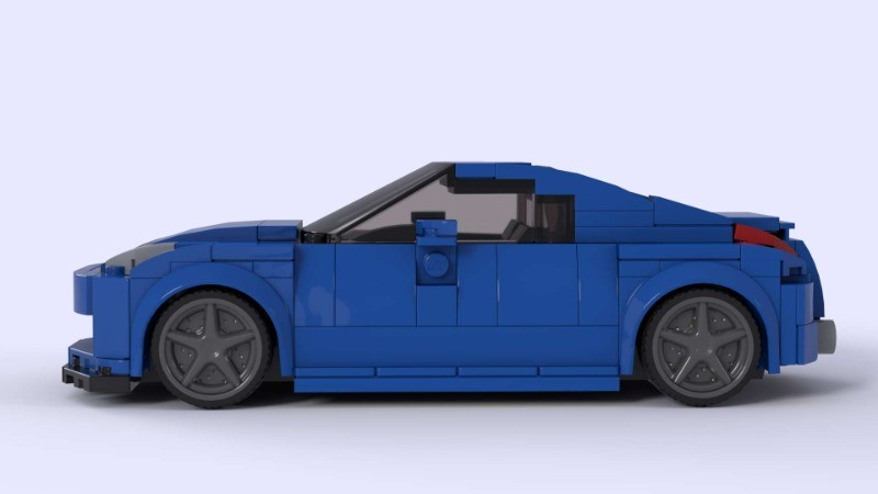 LEGO MOC Nissan 350Z Fairlady Z (Z33) by C0NN3RY | Rebrickable - Build ...