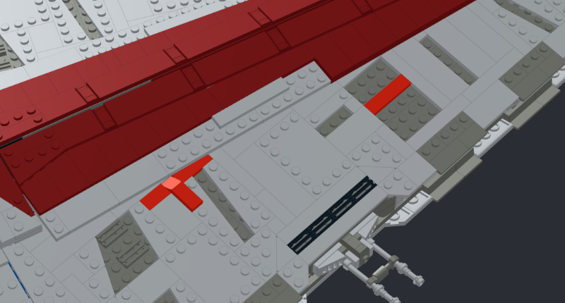 LEGO MOC UCS Venator Main Hangar MOD by ForgedInLego | Rebrickable ...