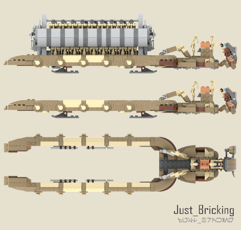 LEGO MOC Platoon Attack Craft by just_bricking | Rebrickable - Build ...