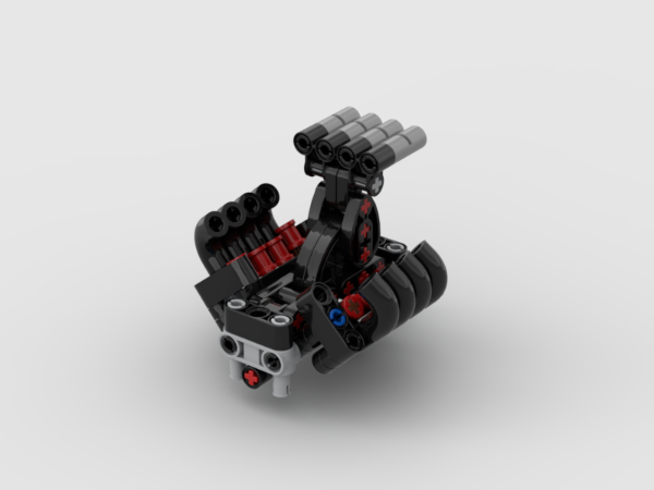 LEGO MOC Dragster engine by Technic_crafts | Rebrickable - Build with LEGO