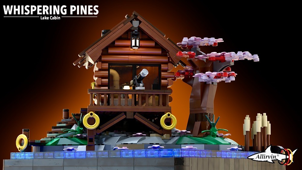 LEGO MOC Whispering Pines | Lake Cabin House by AllirvinExperts ...