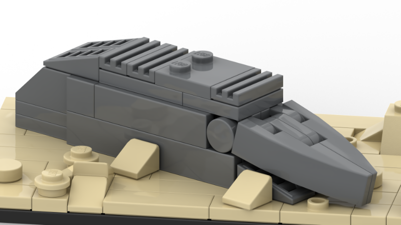 LEGO MOC-163145 Titanic & Titan diorama by RomAuLait | Rebrickable ...