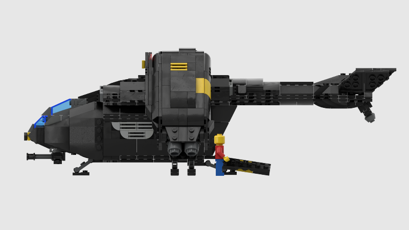 LEGO MOC Pelican-1 Extraction Shuttle (Helldivers 2) by LauraDog ...