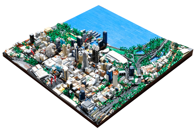 LEGO MOC Central Park (Perth) - An Architectural Piece by Scapebysam ...