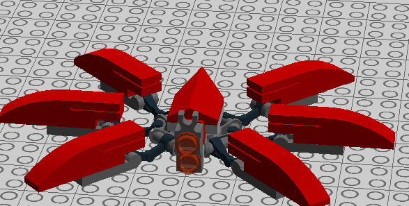 LEGO MOC Crab Droid by dont.attack | Rebrickable - Build with LEGO