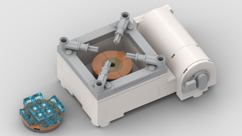 LEGO MOC gas cartridge stove ver. 01 by AEuser | Rebrickable - Build ...