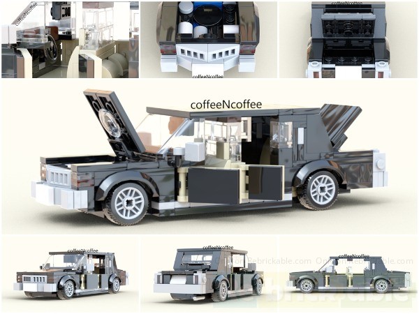 LEGO MOC Cadillac Fleetwood Limousine by coffeeNcoffee | Rebrickable ...