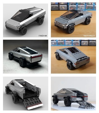 LEGO MOC-165923 Tesla Cybertruck - Beast Mode by TheSilver ...