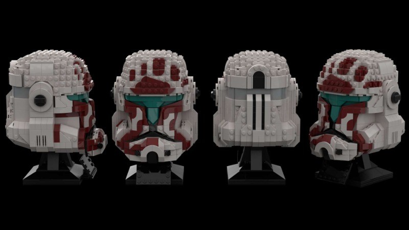 LEGO MOC-176390 Helmet clone commando Sev by Alex_BricKartuss ...