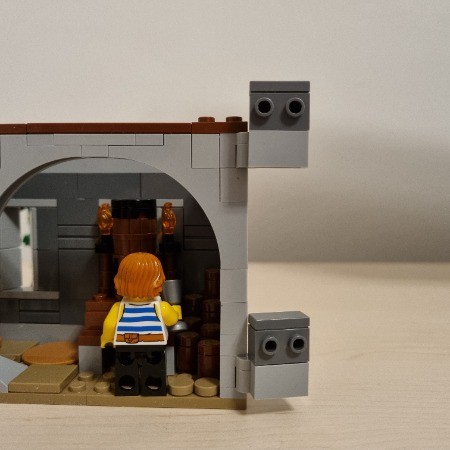 LEGO MOC Medieval Castle Keep by Gr33tje13 | Rebrickable - Build with LEGO