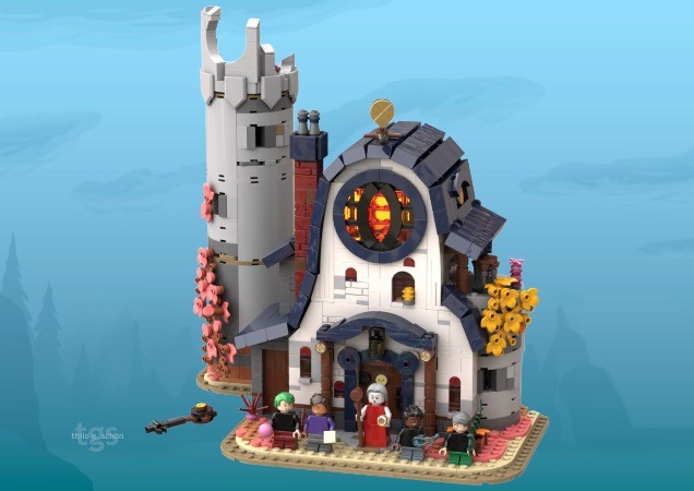 LEGO MOC Eda's Owl House by T.Brick | Rebrickable - Build with LEGO