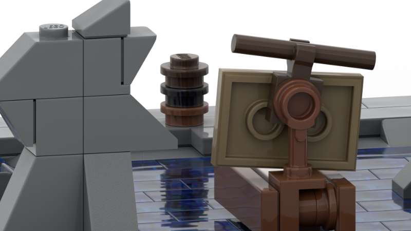 LEGO MOC HTTYD - Stoick funeral diorama by RomAuLait | Rebrickable ...