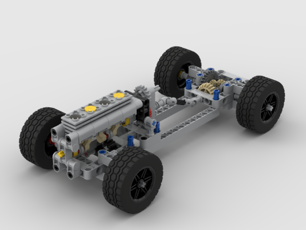 LEGO MOC-178056 Rwd chassis by ahsas5726 | Rebrickable - Build with LEGO