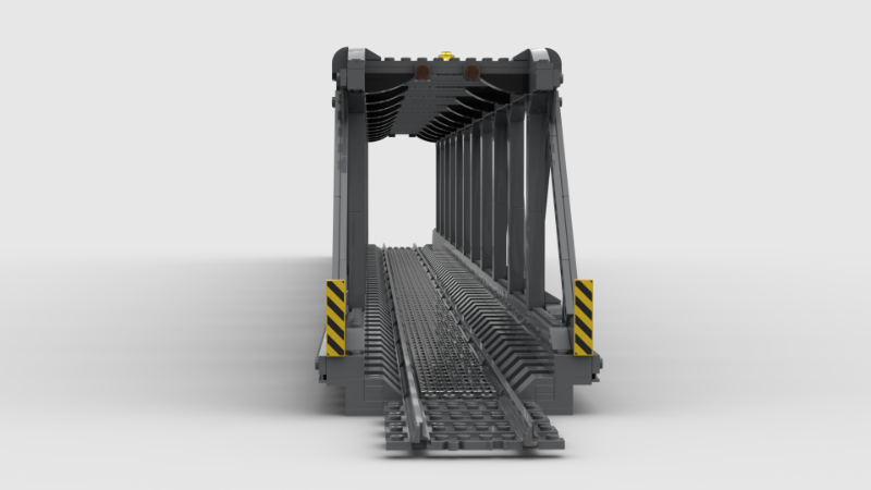 LEGO MOC Truss Train Bridge by Ratticus Designs (1,5 meter span) by ...