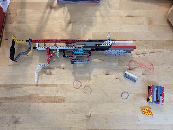LEGO MOC Working Lego Rifle by Yet_Another_Nerd | Rebrickable - Build ...