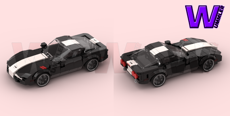 LEGO MOC Corvette C4 Grand Sport by Wummler | Rebrickable - Build with LEGO