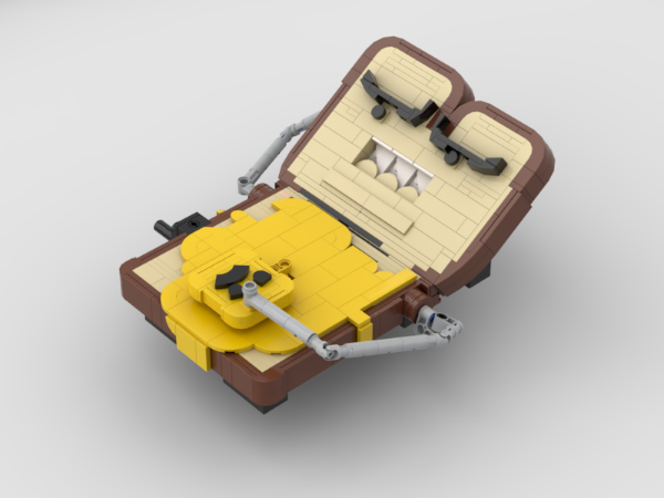 LEGO MOC Mr Toast and the butter by McMOC | Rebrickable - Build with LEGO